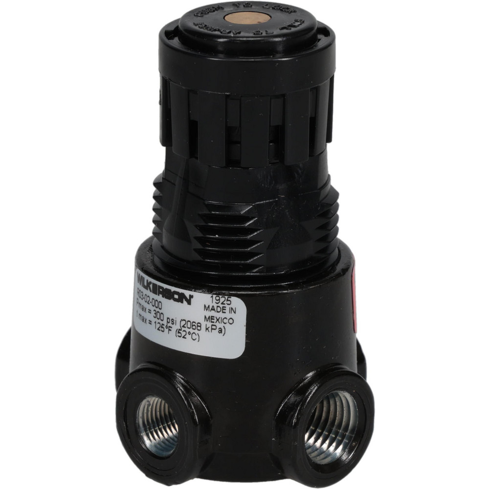 Wilkerson - Compressed Air Regulator: 1/4" NPT, 300 Max psi, Miniature ...