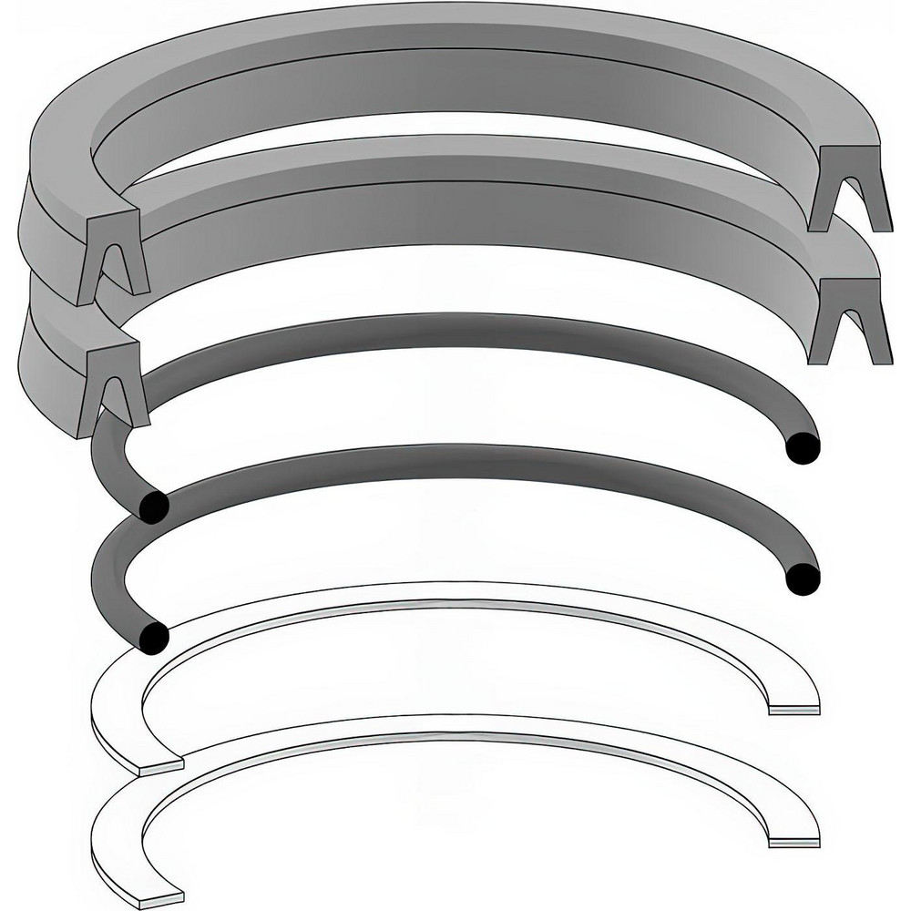 Hercules Hydraulics - 4" Bore, Piston Kit | MSC Direct