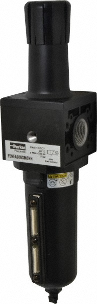 Parker - 1 NPT Heavy-Duty 1 Pc Filter/Regulator FRL Unit - 01027390 ...
