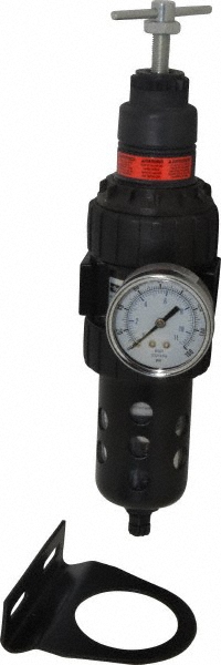 Parker - 3/8" NPT Port Intermediate 1 Piece Filter/Regulator FRL Unit ...