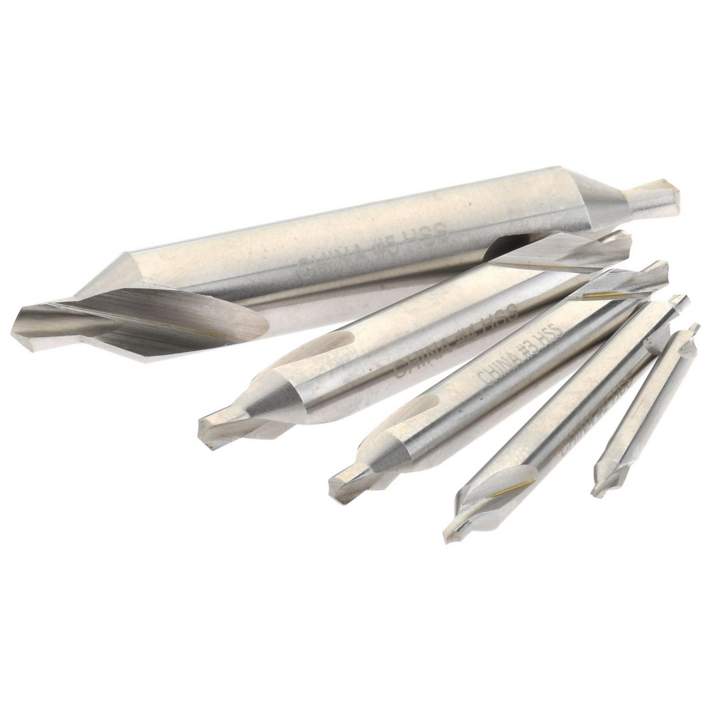 Value Collection - 5 Pc #1 to #5 High Speed Steel Combo Drill ...