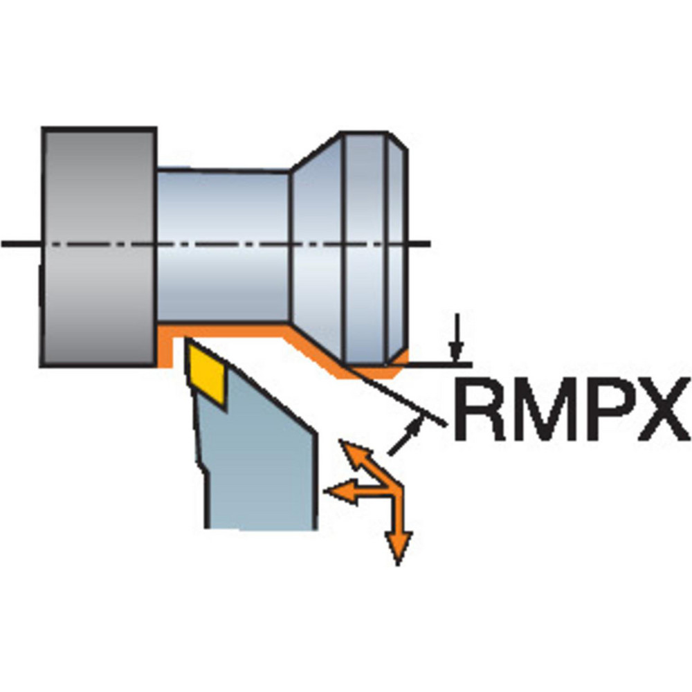 Sandvik Coromant - RH DDJNR -6° Negative Rake Indexable Turning ...
