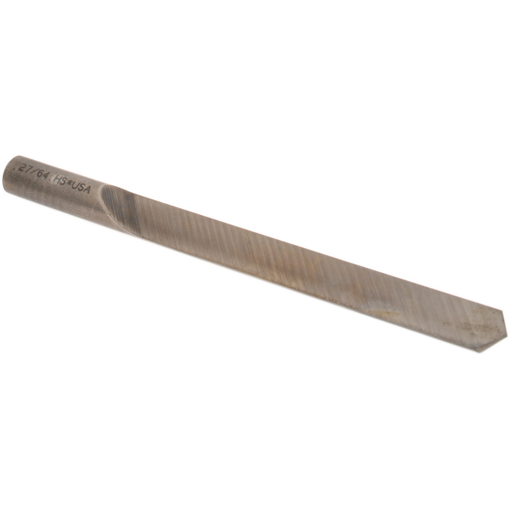 Made in USA - 27/64" 118° High Speed Steel Half-Round Drill Bit | MSC ...