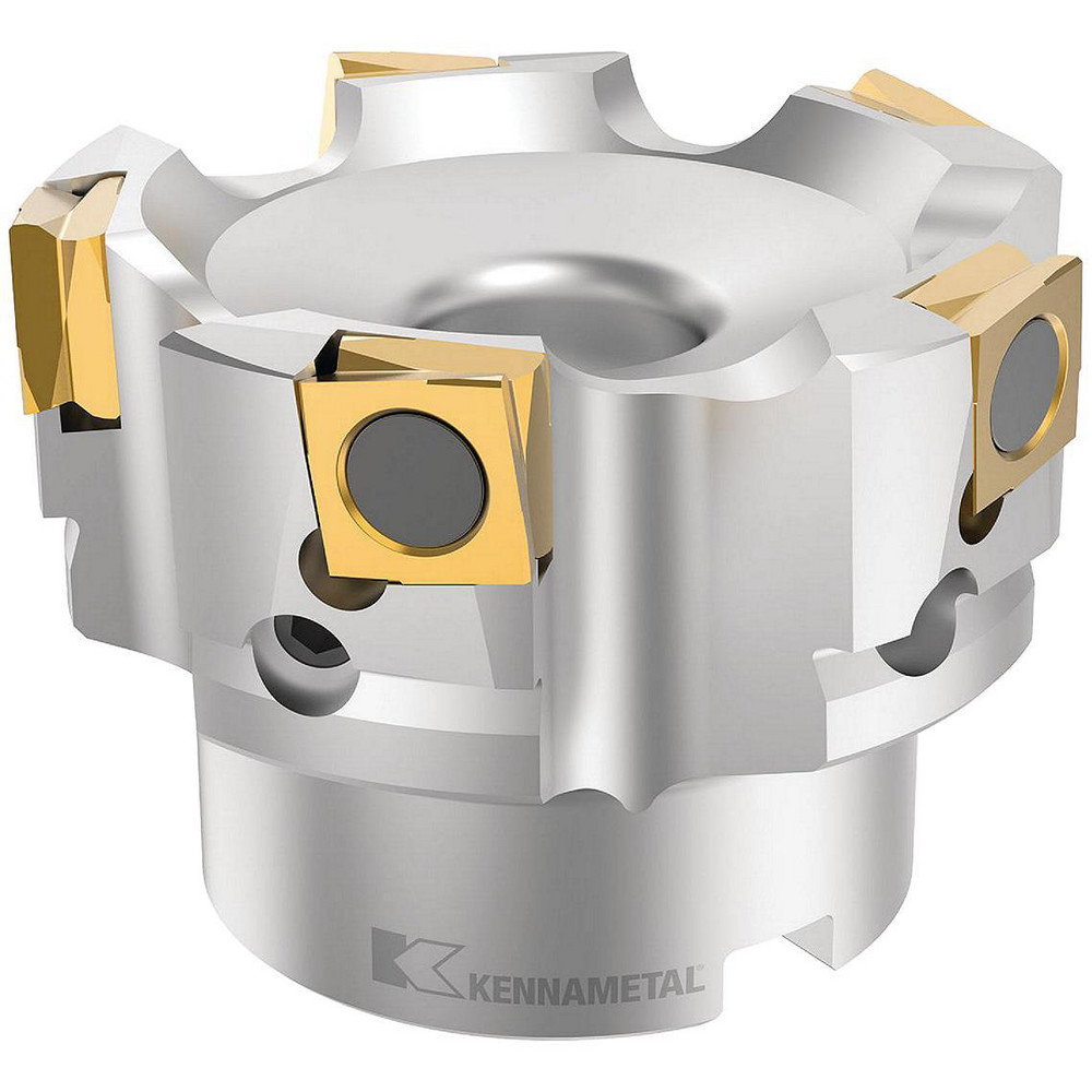 Kennametal - Indexable Square-Shoulder Face Mill: 50A05RP90SP12CUFP, 2 ...