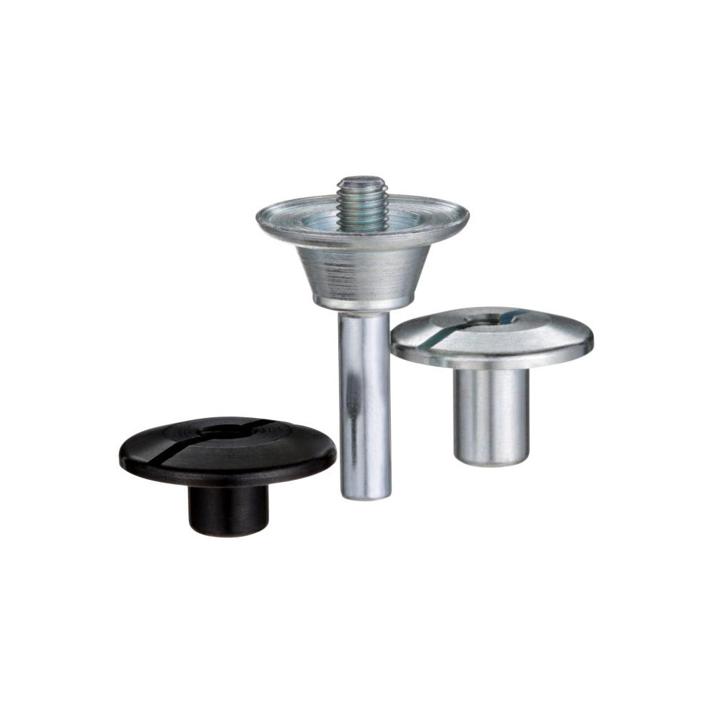 3M - Deburring Wheel Mandrel: 1/4“ Shank Dia, 3/8“ Wheel Hole | MSC Direct