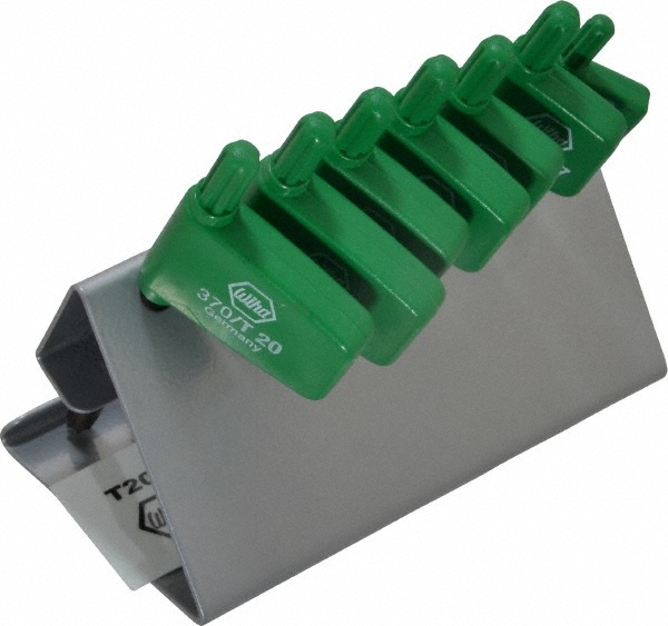 Wiha - 7 Piece T6 to T20 Flag-Style Torx Key Set - 01186998 - MSC ...