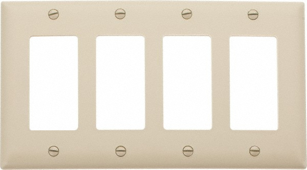 Pass & Seymour - 4 Gang, 4-1/2 Inch Long x 8-3/8 Inch Wide, Standard ...
