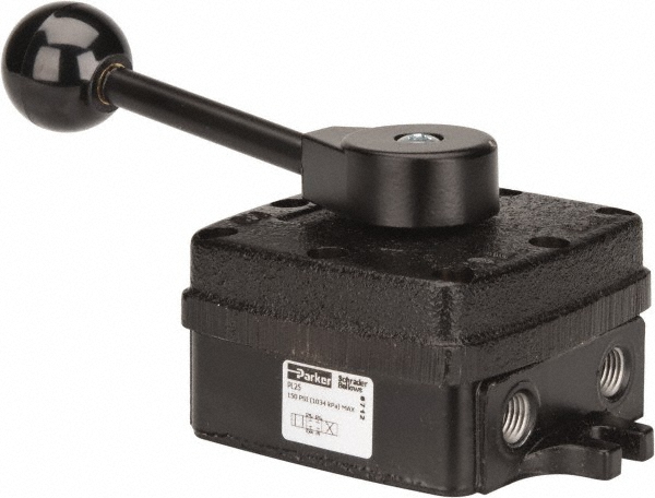 Parker - 1/4" NPT Mechanically Operated Air Valve - 01228873 - MSC ...