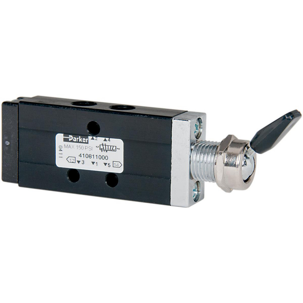 Parker - Manually Operated Valve: 4 Way & 2 Position, Toggle Actuated ...
