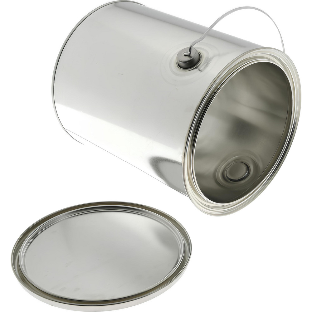 Value Collection - 1 gal Round Tin Can with Lid | MSC Direct
