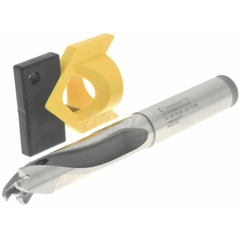 Kennametal - Replaceable-Tip Drill: 12.5 to 12.99 mm Dia, 39.12 mm Max ...