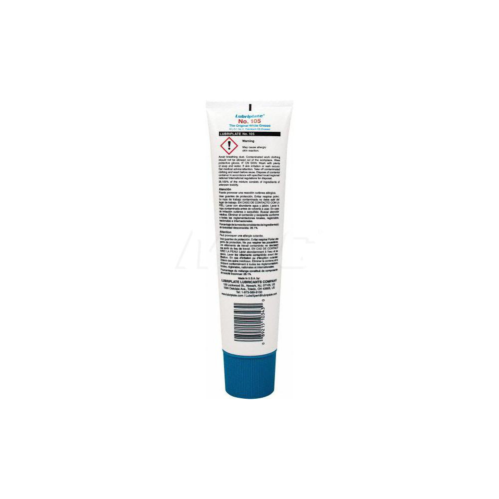 Lubriplate - General Purpose Grease: 10 oz Tube, Zinc Oxide | MSC Direct