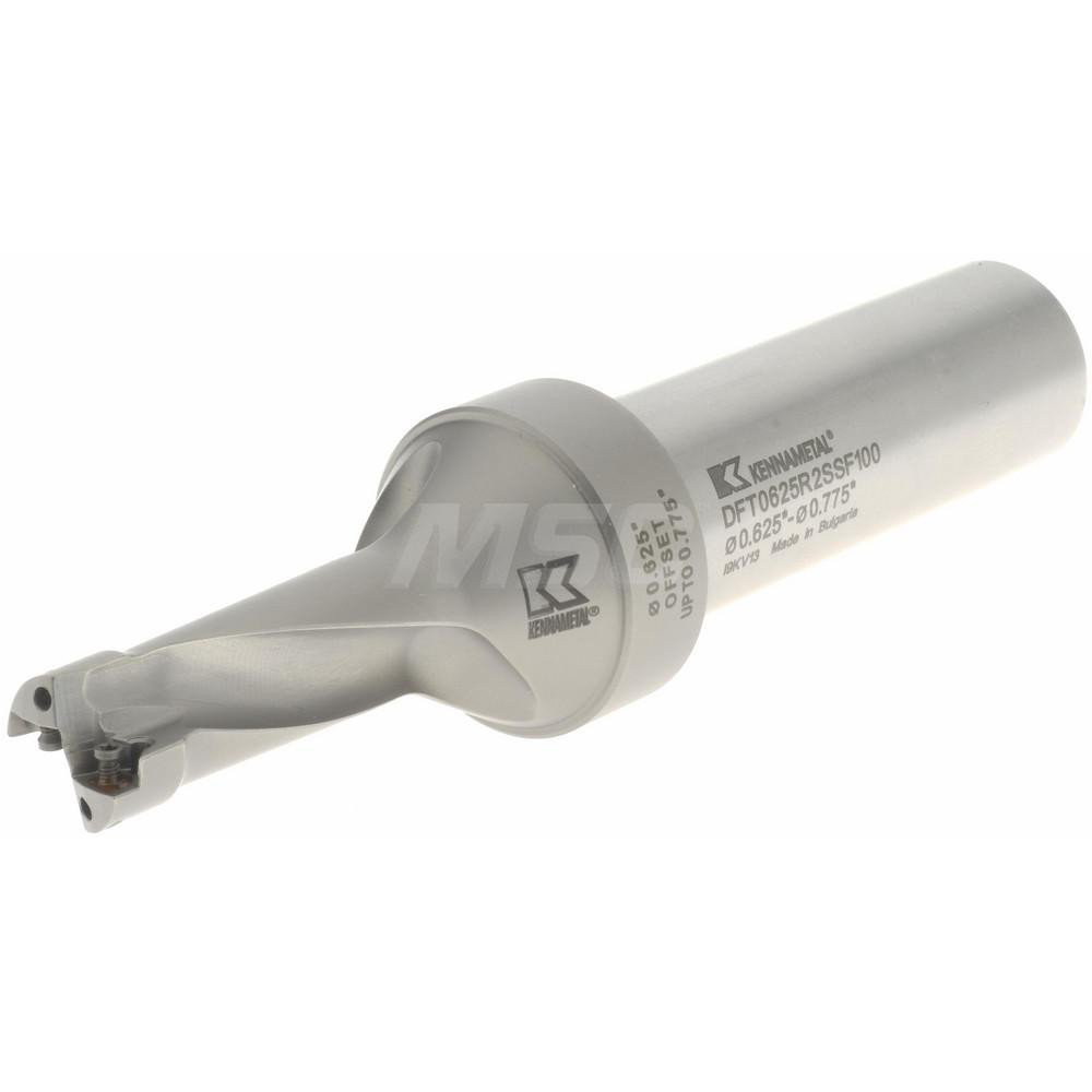 Kennametal - Indexable Insert Drill: DFT0625R2SSF100, 19.81 mm Max Dia ...