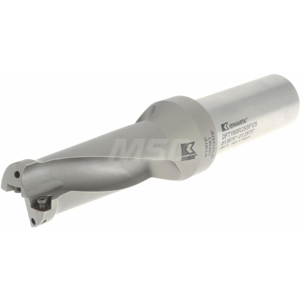 Kennametal - Indexable Insert Drill: DFT1188R2SSF125, 32.70 mm Max Dia ...