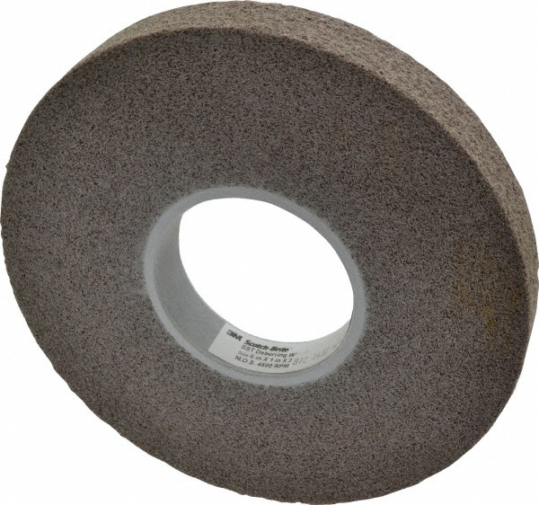 3M - 8" Diam, 1" Face Width, 3" Center Hole, Fine Grade, Aluminum Oxide ...
