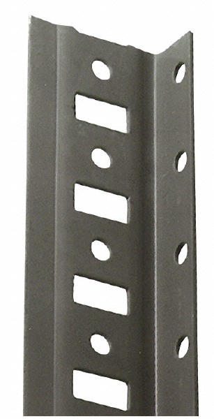 Made in USA - Offset Angle Post: Use with Shelving | MSC Direct