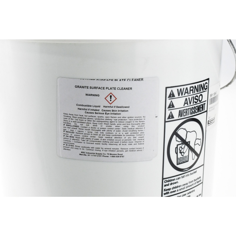 SPI - 5 Gallon Inspection Surface Plate Cleaner | MSC Direct