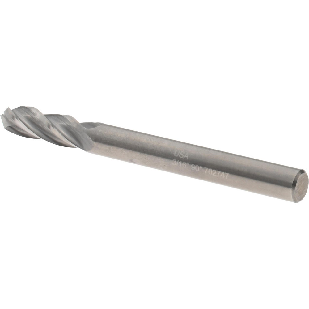 Melin Tool - Drill Mill: 3/16" Dia, 5/8" LOC, 4 Flutes, 90 ° Point ...