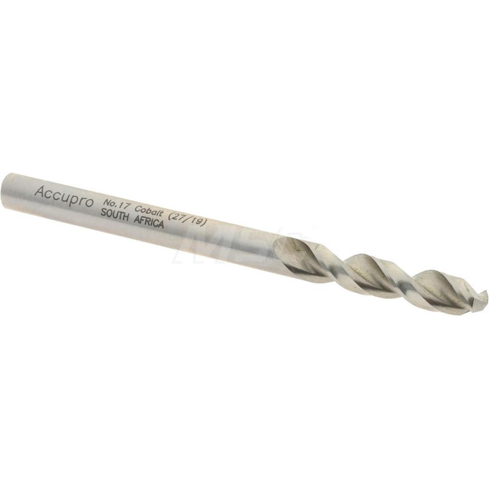 Accupro - Screw Machine Length Drill Bit: #17 (0.1730) Dia, 130 deg ...