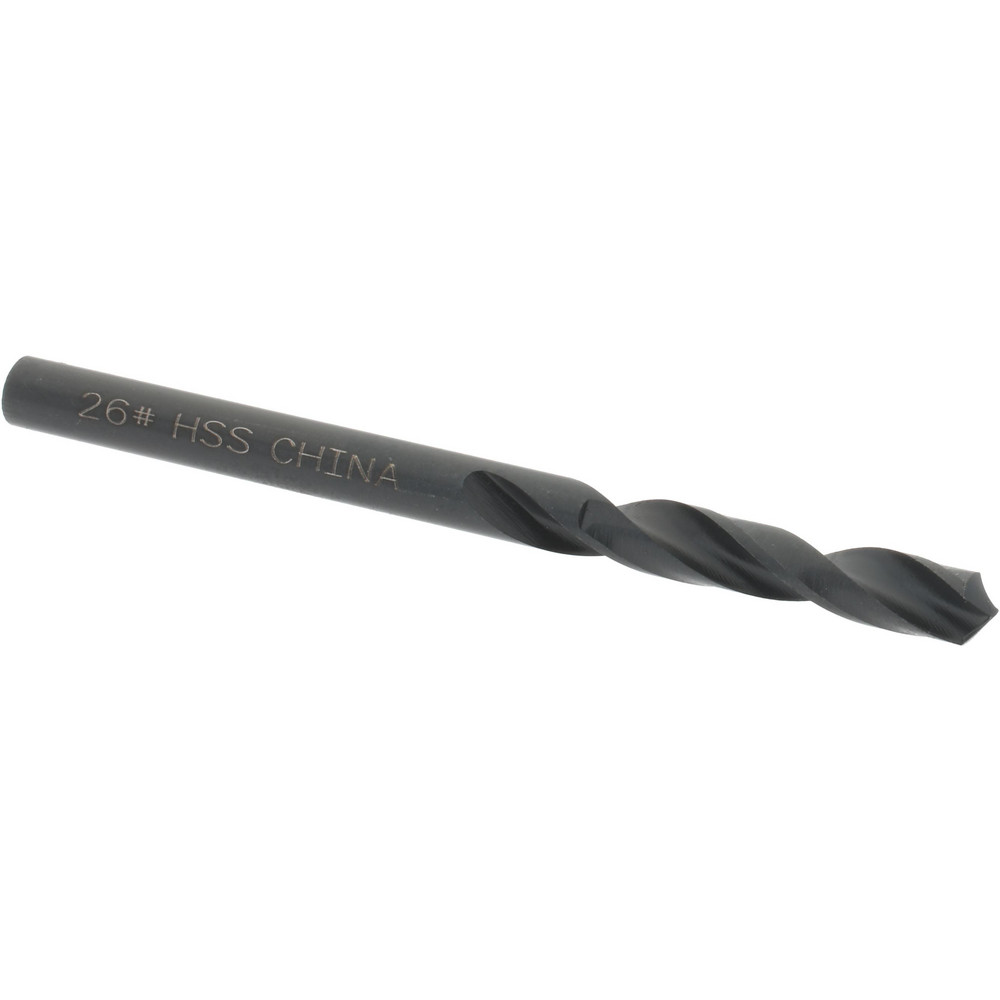 Value Collection - Screw Machine Length Drill Bit: #26 (0.1470) Dia ...