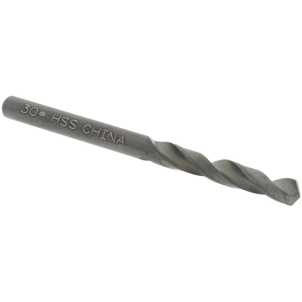 Value Collection - Screw Machine Length Drill Bit: #30 (0.1285) Dia ...