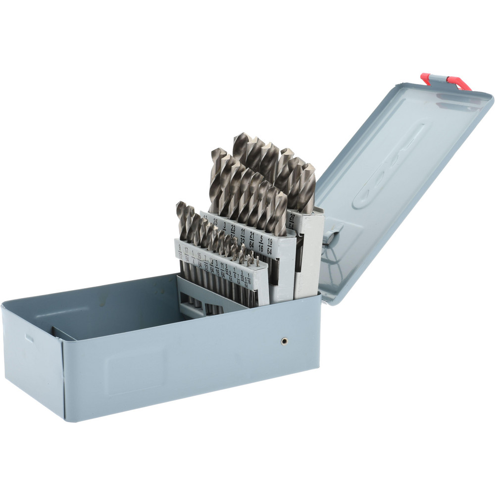 Value Collection - Drill Bit Set: Screw Machine Length Drill Bits, 29 ...