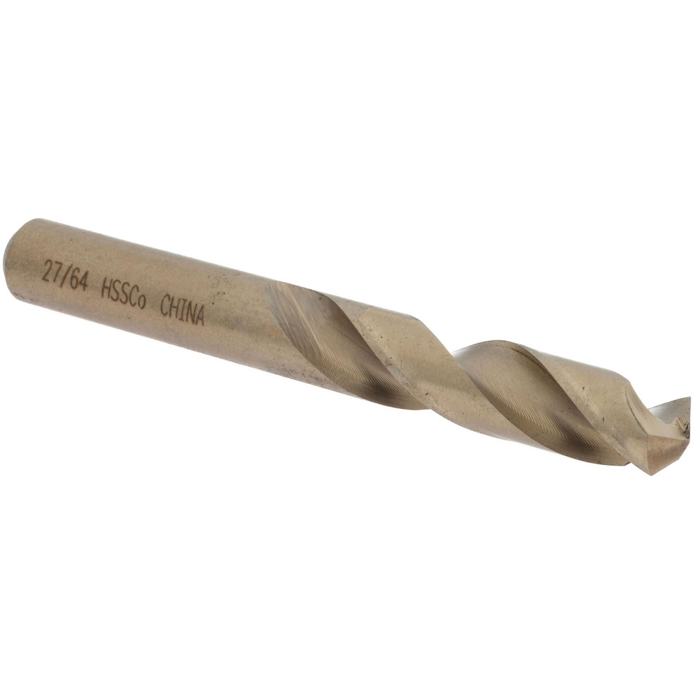Value Collection - Screw Machine Length Drill Bit: 27/64" (0.4219) Dia ...