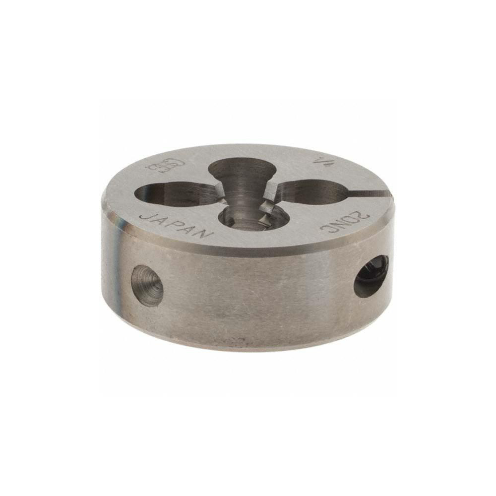 OSG - Round Die: 1/4-20, 1" OD, High Speed Steel | MSC Direct