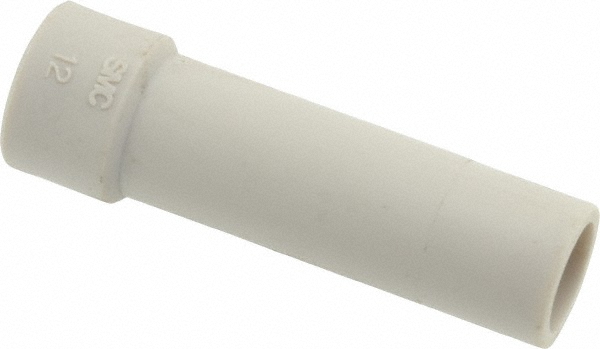 SMC PNEUMATICS - 12mm OD, Brass/Polybutylene Push-to-Connect Plug ...