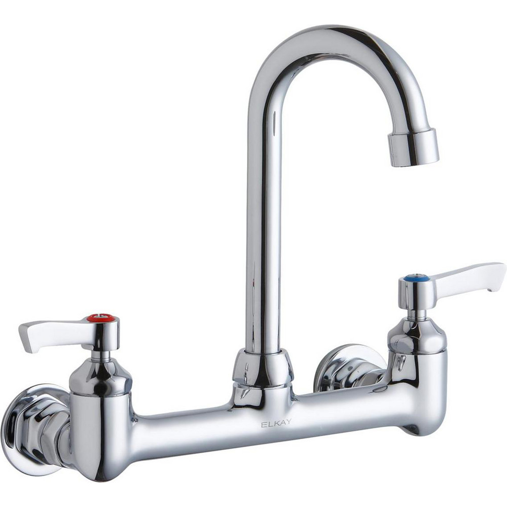 ELKAY® - Lavatory Faucets: Inlet Location: Back; Inlet Pipe Size: 0.5 ...