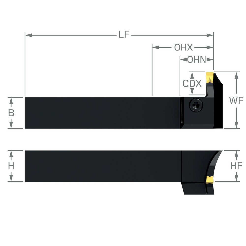 Sandvik Coromant - Indexable Grooving Toolholders: Toolholder Type ...