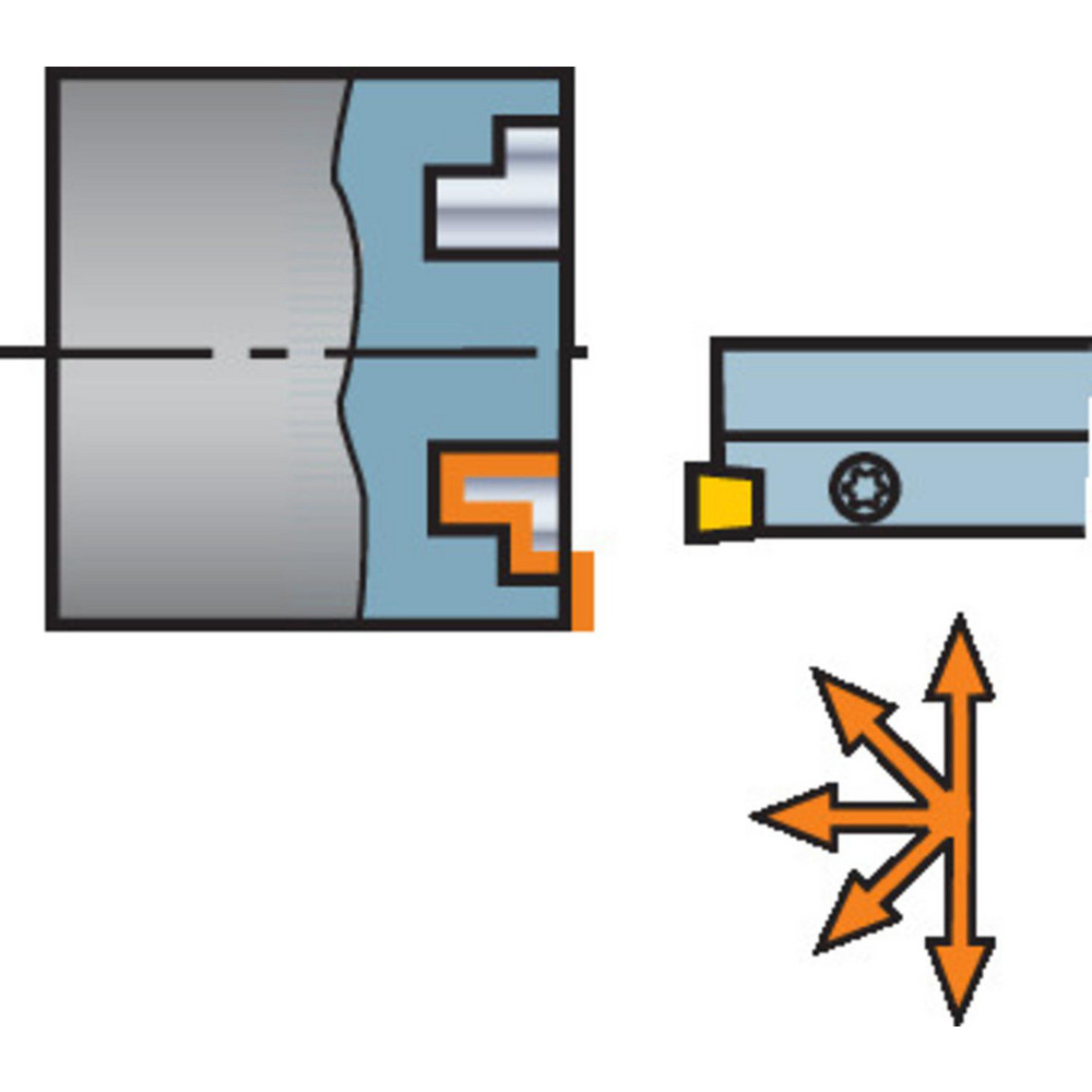 Sandvik Coromant - Modular Grooving Cutting Unit Heads: System Size: 70 ...
