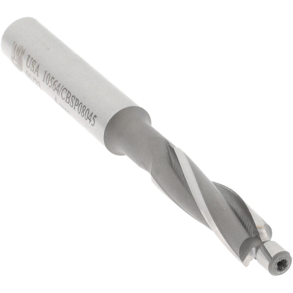 Made in USA - Solid Pilot Counterbore: 4 mm Dia, 4.5 mm Pilot, 3 Flutes ...