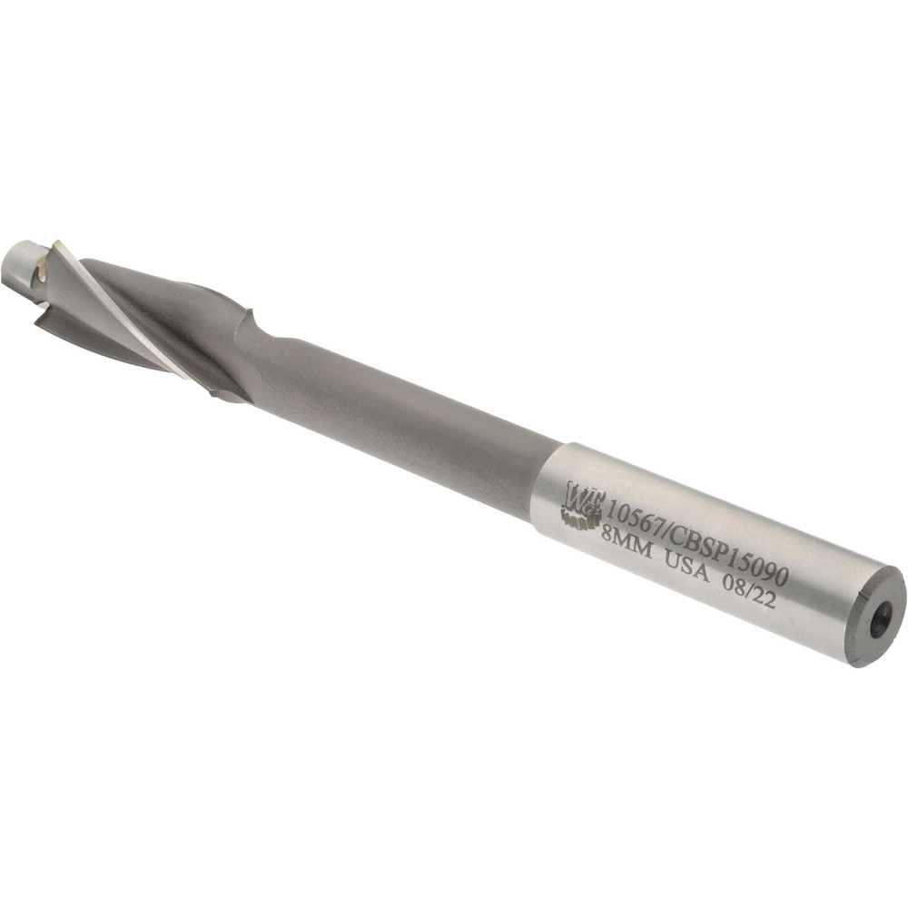 Made in USA - Solid Pilot Counterbore: 15 mm Dia, 9 mm Pilot, 3 Flutes ...