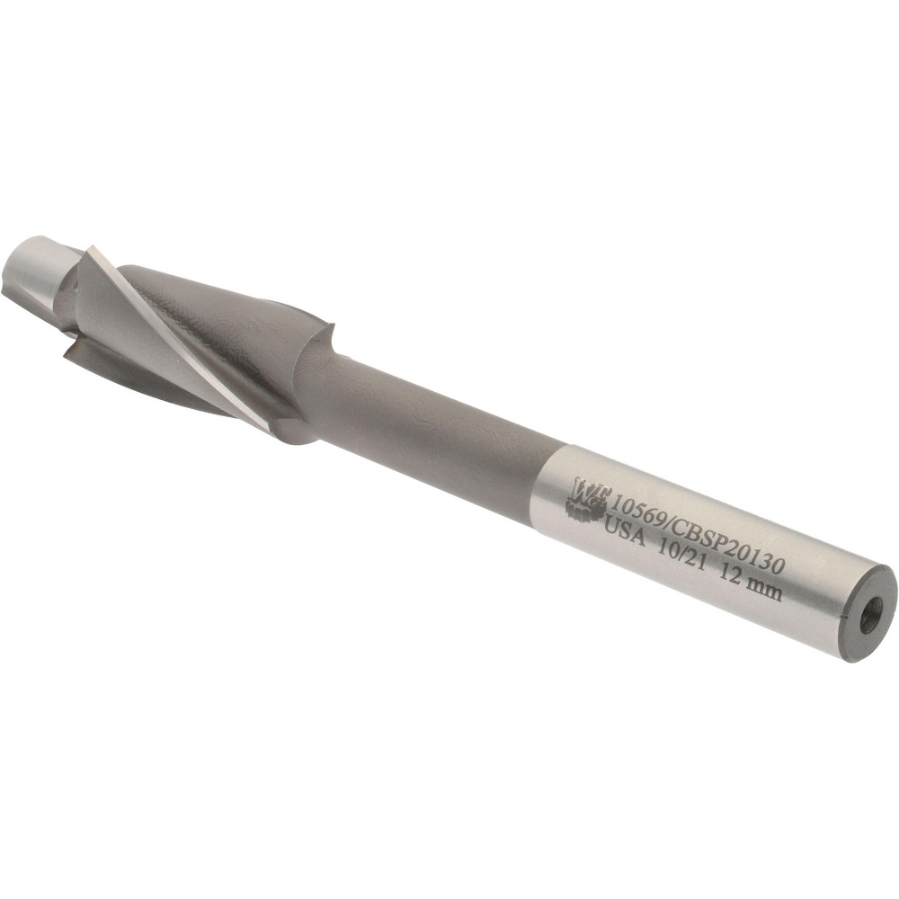 Made in USA - Solid Pilot Counterbore: 20 mm Dia, 13 mm Pilot, 3 Flutes ...