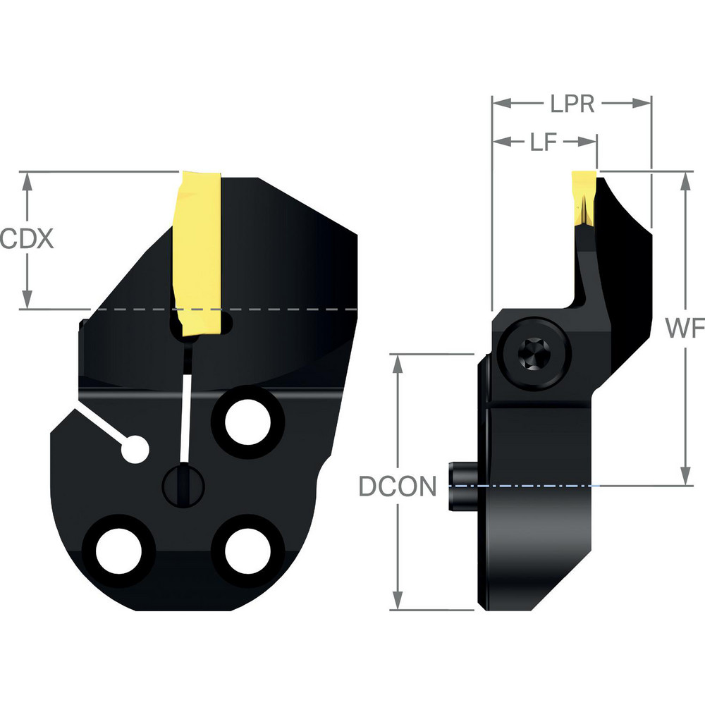 Sandvik Coromant - Modular Grooving Cutting Unit Heads: 40, 18.00 | MSC ...