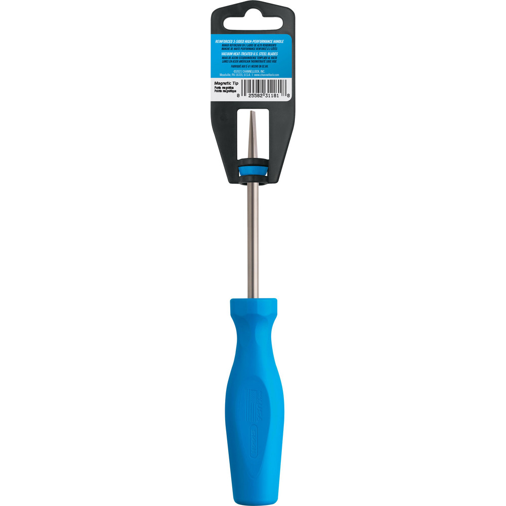 Channellock - Slotted Screwdrivers: Blade Width (Inch): 1/4; Blade ...