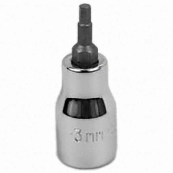 SK - Hand Hex Bit Socket: 3/8" Drive, 1/4" Hex | MSC Direct