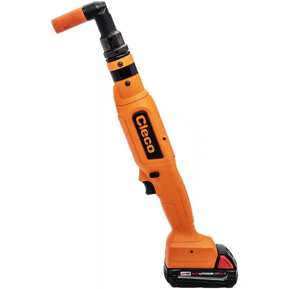 Cleco - CellClutch Cordless Right Angle Nutrunner, 650 RPM, 2.4-8.8 ft ...