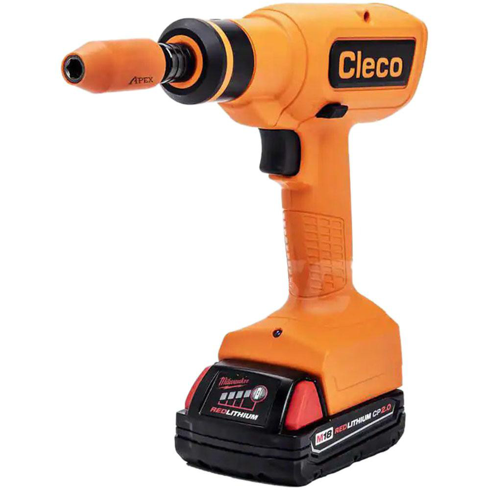 Cleco - Cordless Screwdrivers: Handle Type: Pistol Grip; Voltage: 18.00 ...