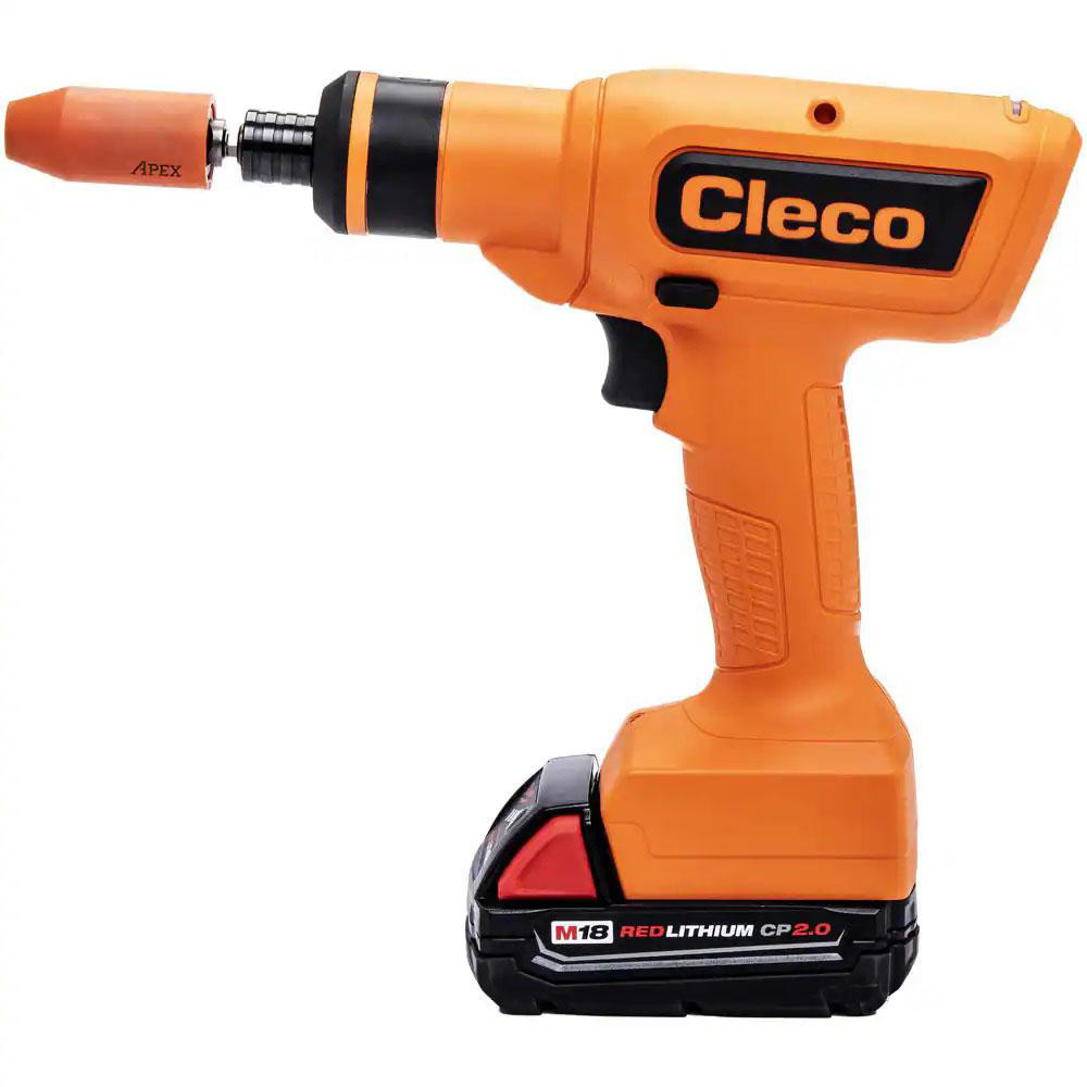 Cleco - Cordless Screwdrivers: Handle Type: Pistol Grip; Voltage: 18.00 ...