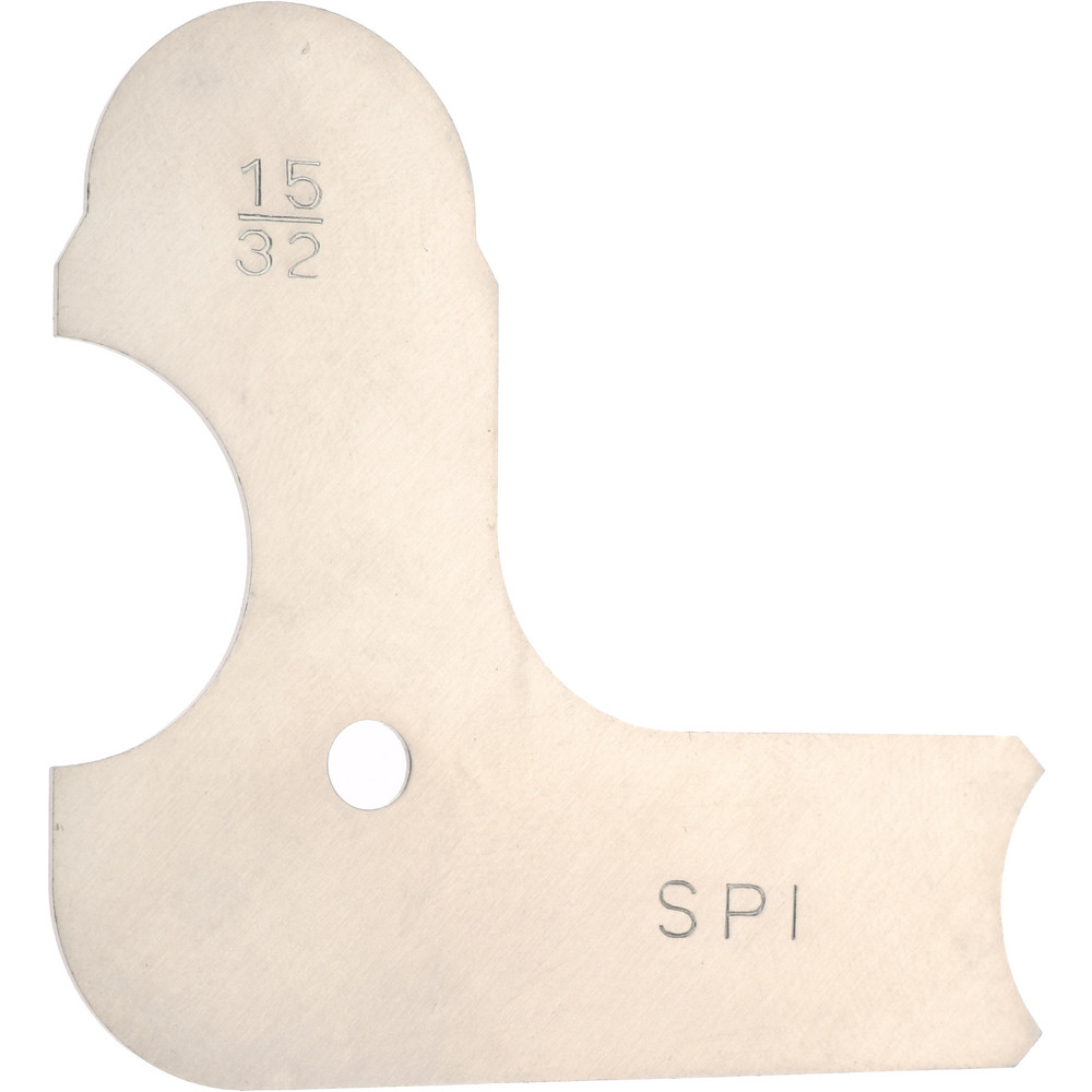 SPI - 15/32 Inch Radius Gage | MSC Direct