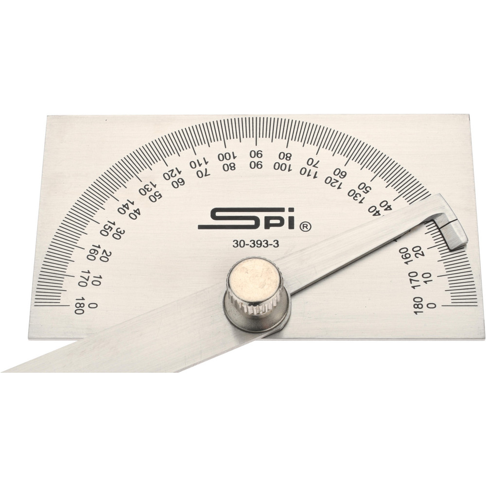 SPI - 6 Inch Long Blade, 180° Max Measurement, 1° Dial Graduation ...
