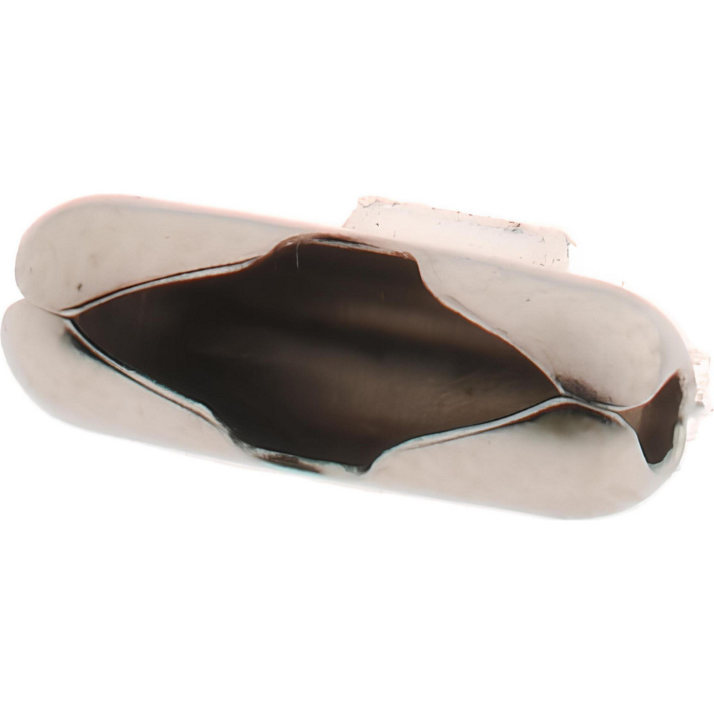 Made in USA - 1/2 Inch Long Nickel Plated Brass Splicing Link | MSC Direct