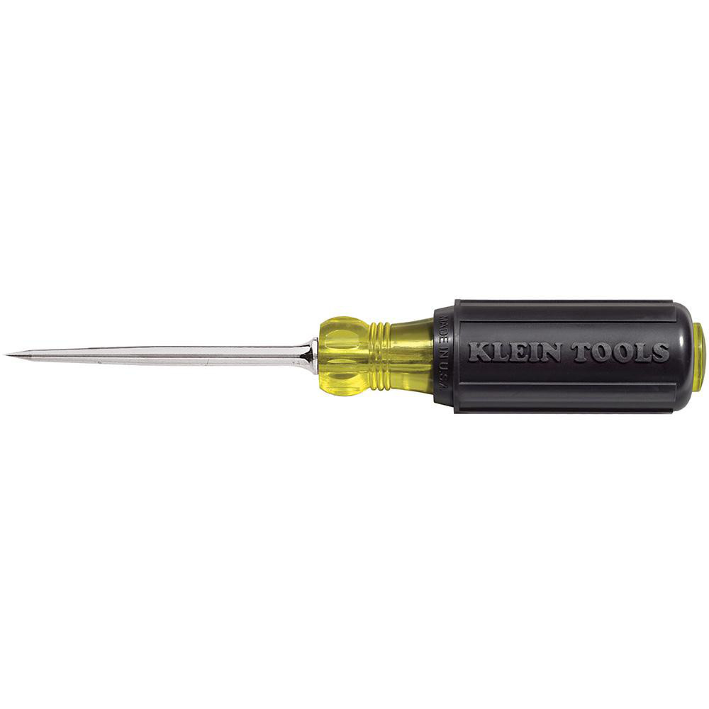 Klein Tools - Scratch Awl: 7.875" OAL, 3.5" Shank Length, Cushion Grip ...