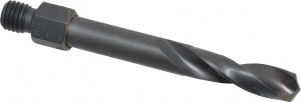 Hertel - 1/4" Drill Bit, Extra Length, Cobalt, Threaded Shank Drill Bit ...