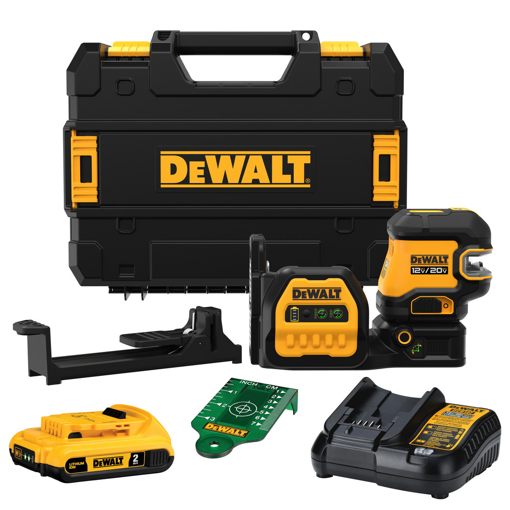 DeWALT - Laser Levels: Level Type: 5-Point Level, Self-Leveling Cross ...