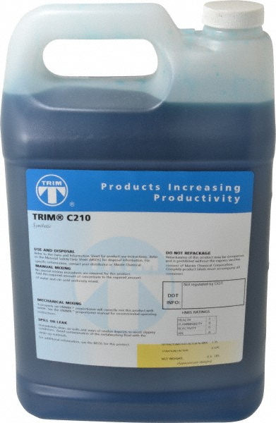 Master Fluid Solutions - TRIM C210 1 Gal Bottle Cutting & Grinding ...