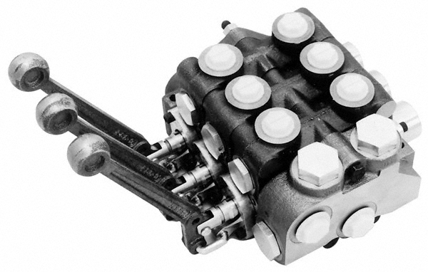 Prince - Hydraulic Control Spool Valve: 3/4" Inlet, 3/4" Outlet, 25 GPM ...