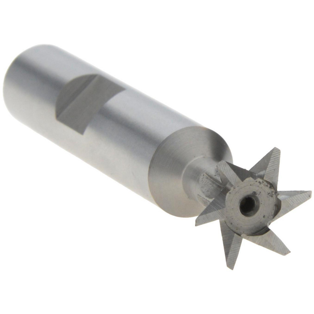 Value Collection - Dovetail Cutter: 45 °, 1/2" Cut Dia, 1/4" Cut Width ...